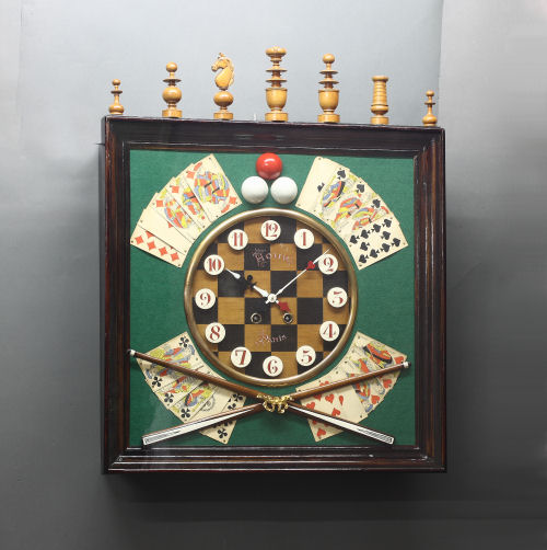 Games Room Wall Clock - Jacques Nève